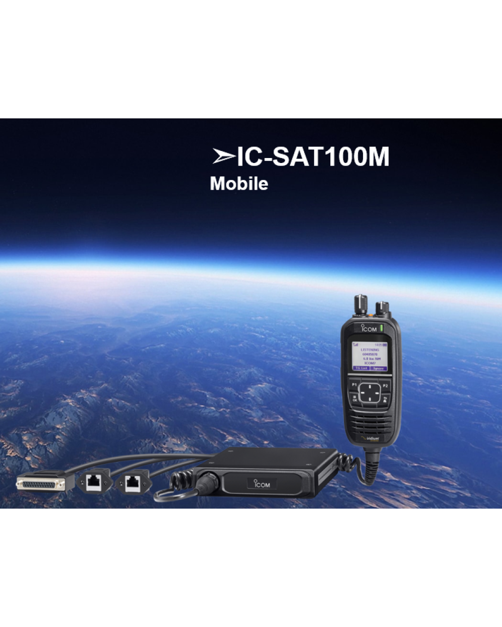 ICOM SAT 100M SATELLITE PTT