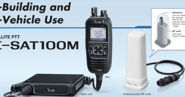 ICOM SAT 100M SATELLITE PTT