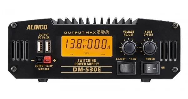 ALINCO DM-530E – مزود طاقة رقمي احترافي 30A قابل للتعديل